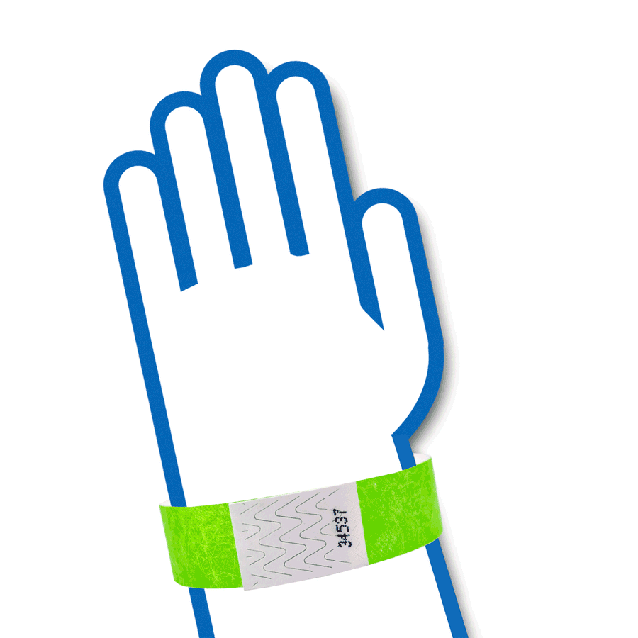 Buy Custom Cloth Wristbands | Fabric Wristbands